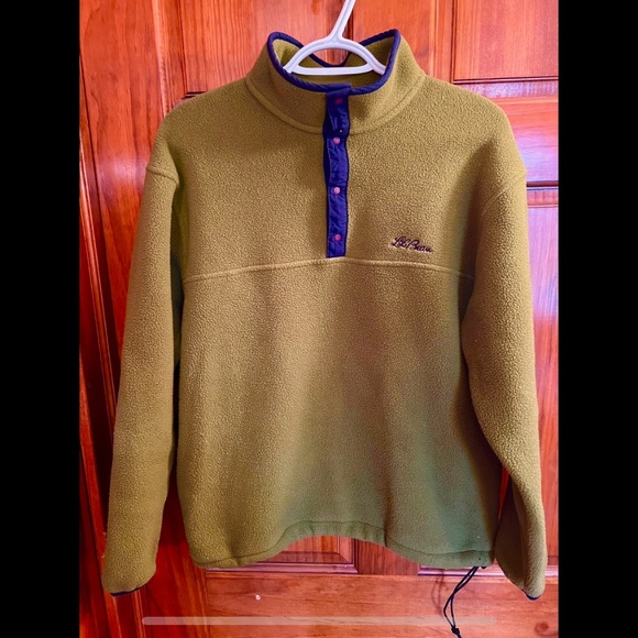 L.L. Bean | Jackets & Coats | Vintage Ll Bean Fleece Pullover | Poshmark